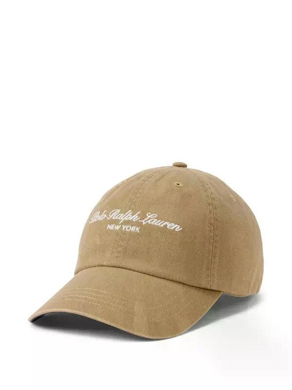 Polo Ralph Lauren Logo-embroidered Cotton-twill Cap - Brown