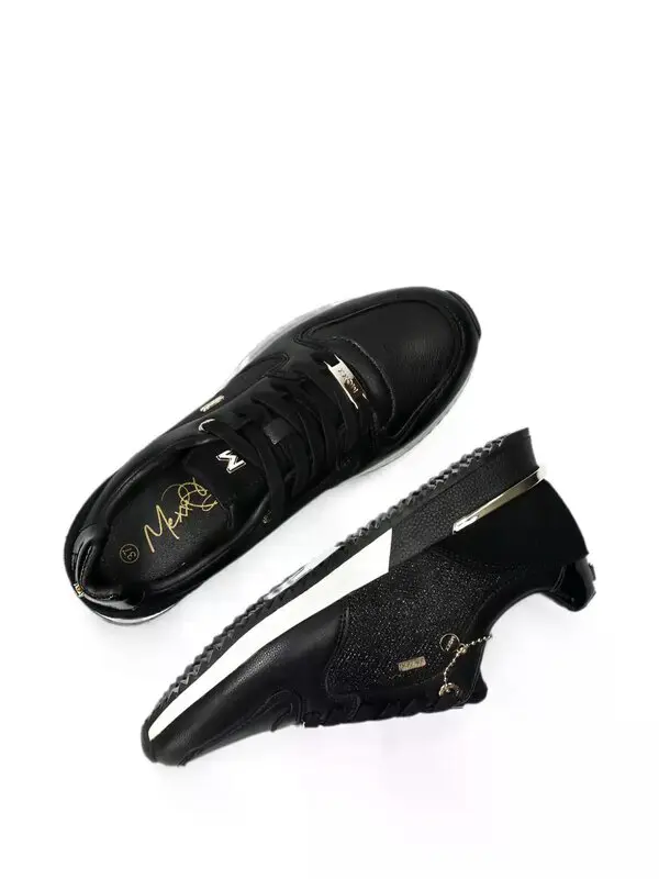 MEXX Glitter-panelled Charm-detail Sneakers