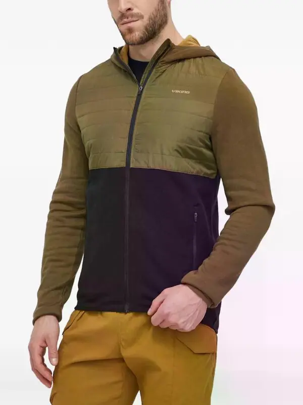 VIKING Quilted Panelled Lightweight Jacket - Green