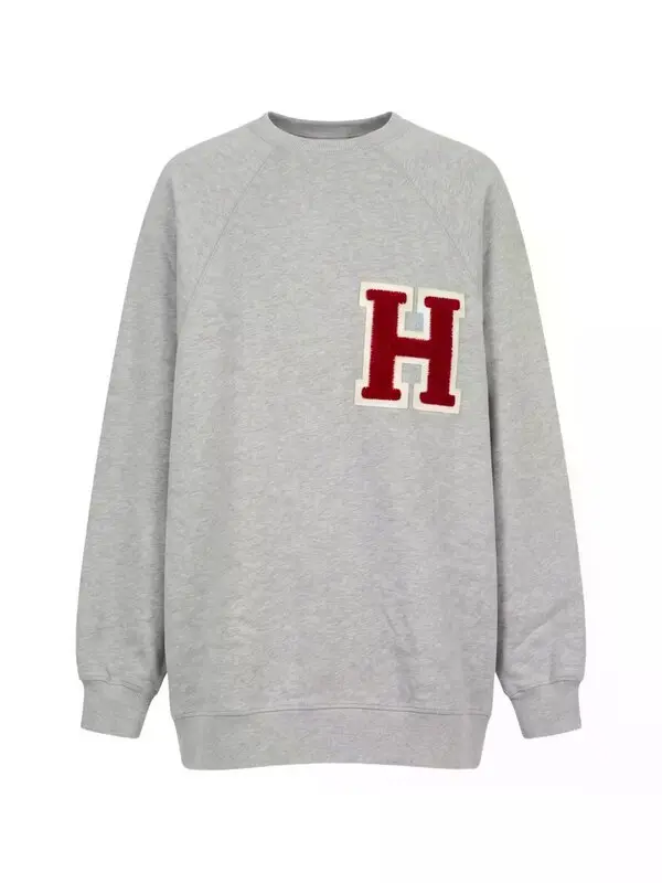 HALFBOY Logo-patch Raglan-sleeve Sweatshirt