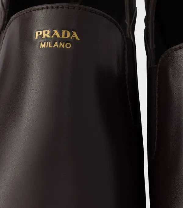 Prada Leather Loafers