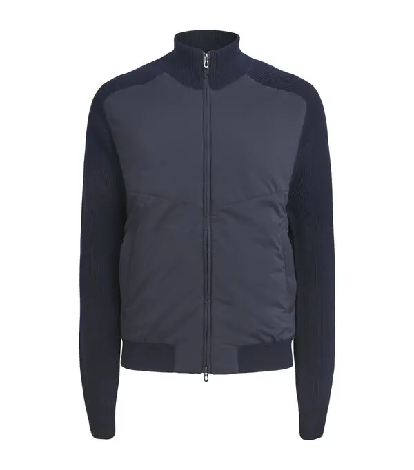 Sease Virgin Wool-shell Bomber Jacket