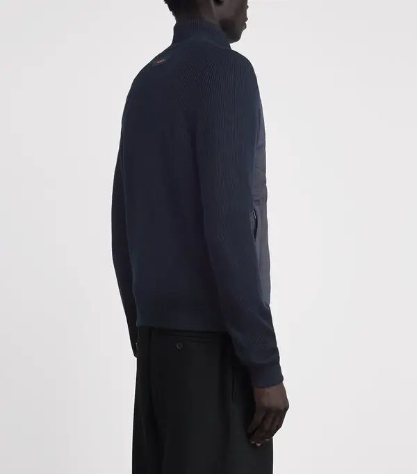 Sease Virgin Wool-shell Bomber Jacket