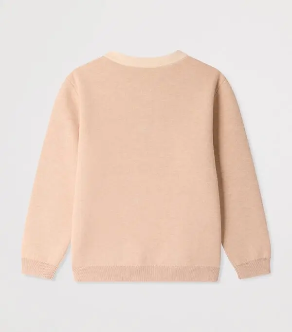 Bonpoint Cotton-blend Henley Sweater