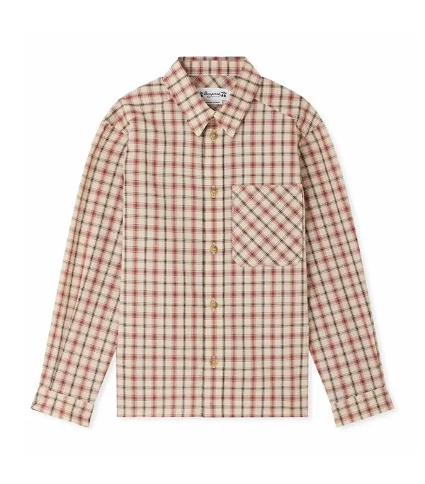 Bonpoint Cotton Check Shirt