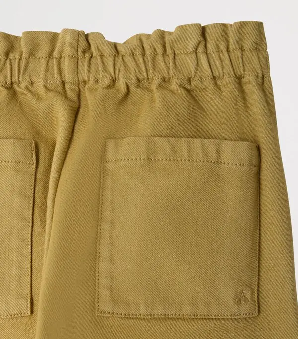 Bonpoint Cotton Straight Leg Trousers