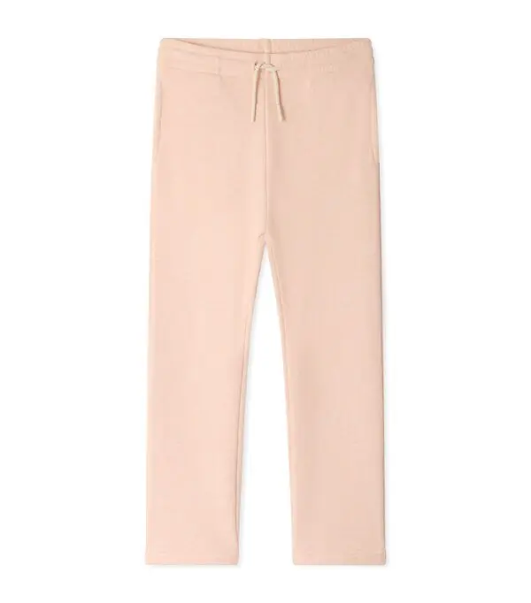 Bonpoint Organic Cotton Dalila Sweatpants - Orange