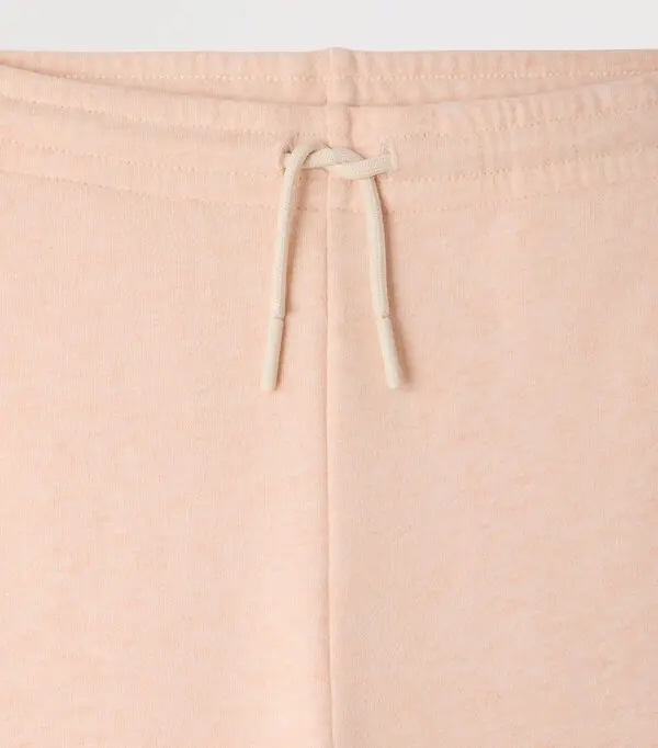 Bonpoint Organic Cotton Sweatpants With Embroidered Cherry Detail