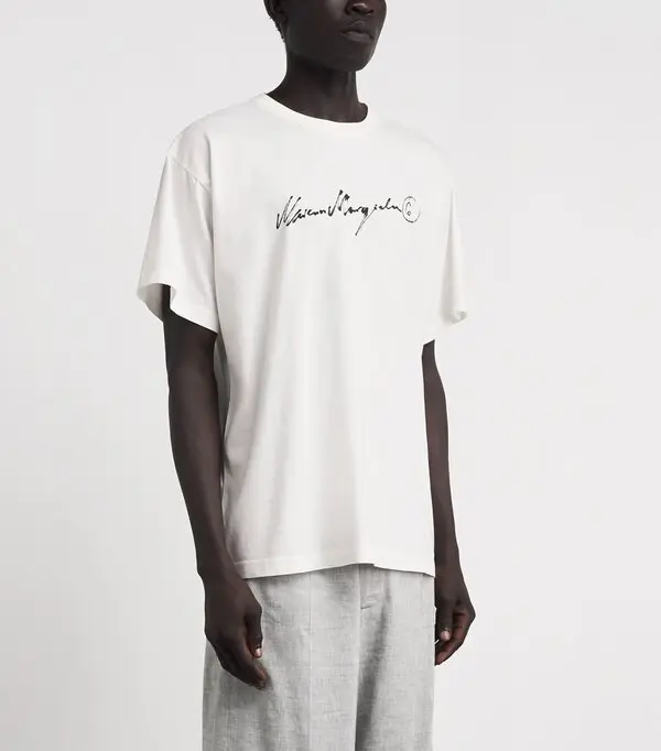 MAISON MARGIELA Cotton Logo T-shirt
