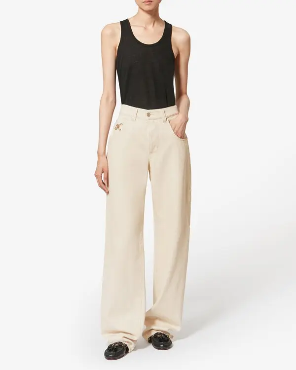 Isabel Marant Étoile Jeyda Pants - Ecru