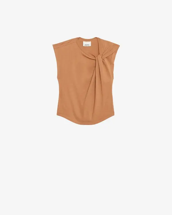 Isabel Marant Étoile Nayda T-shirt - Caramel