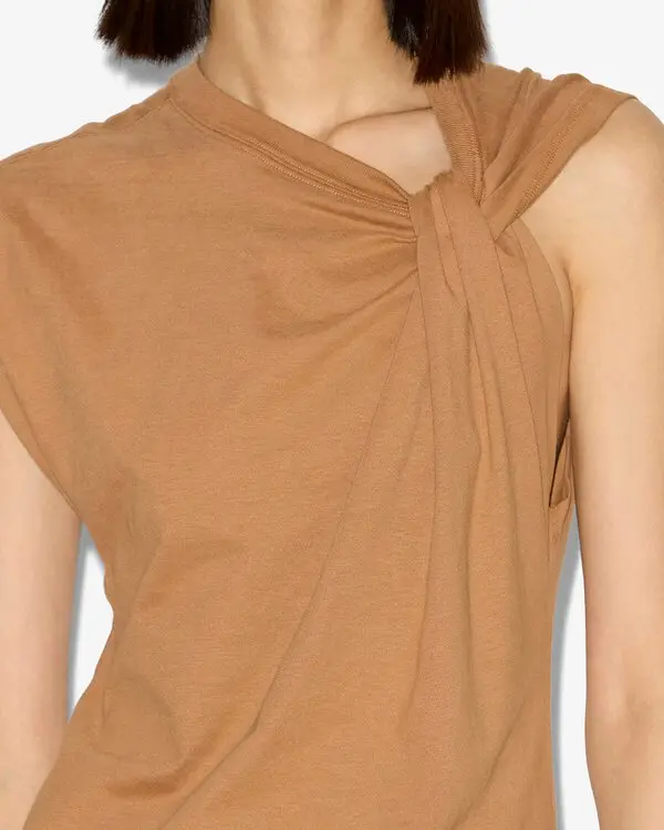 Isabel Marant Étoile Nayda T-shirt - Caramel