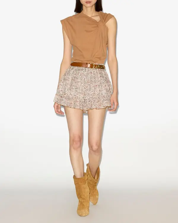 Isabel Marant Étoile Nayda T-shirt - Caramel