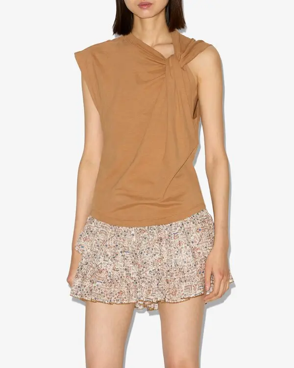 Isabel Marant Étoile Nayda T-shirt - Caramel
