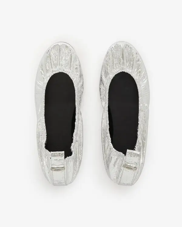 Isabel Marant Étoile Belna Ballet Flats - Silver