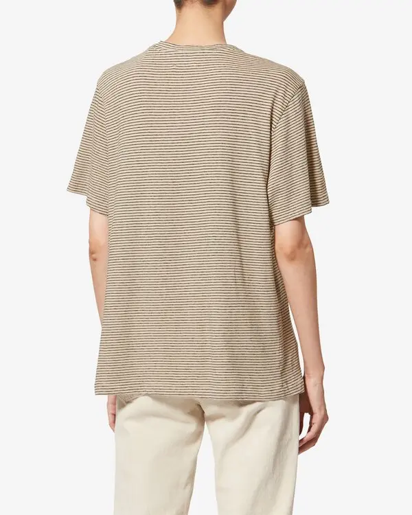 ETOILE Zewel" Cotton And Linen T-shirt