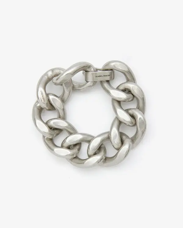 Isabel Marant Étoile Oversized Chain Link Bracelet - Silver