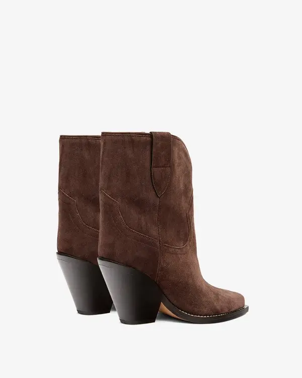 Isabel Marant Étoile Leyane Boots - Chocolate