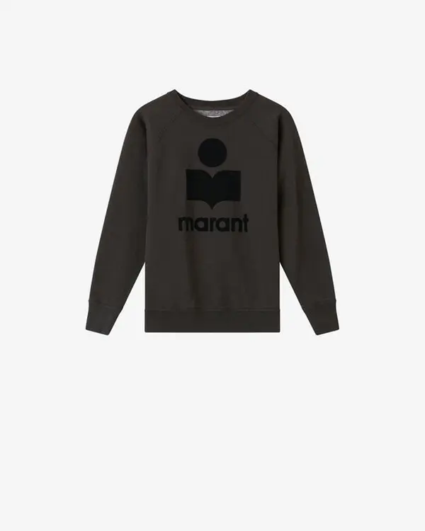 ETOILE Milly Cotton-blend Sweatshirt - Black
