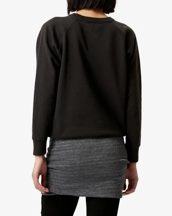 ETOILE Milly Cotton-blend Sweatshirt - Black