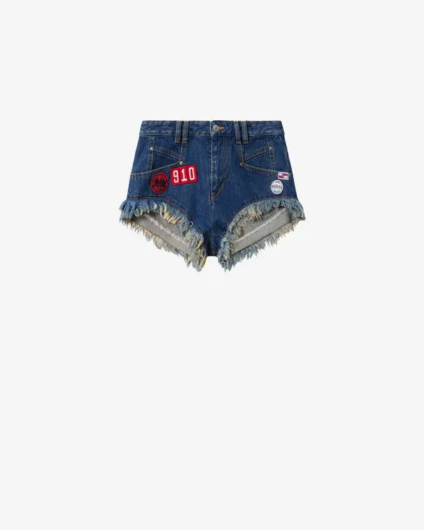 Isabel Marant Étoile Eneidala Shorts - Blue