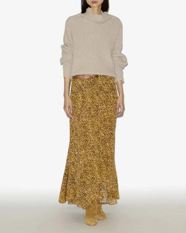 Isabel Marant Étoile Brooke Ribbed Cashmere And Merino Wool Sweater - Beige