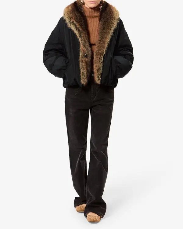 Isabel Marant Étoile Reversible Parka With Faux Fur Collar