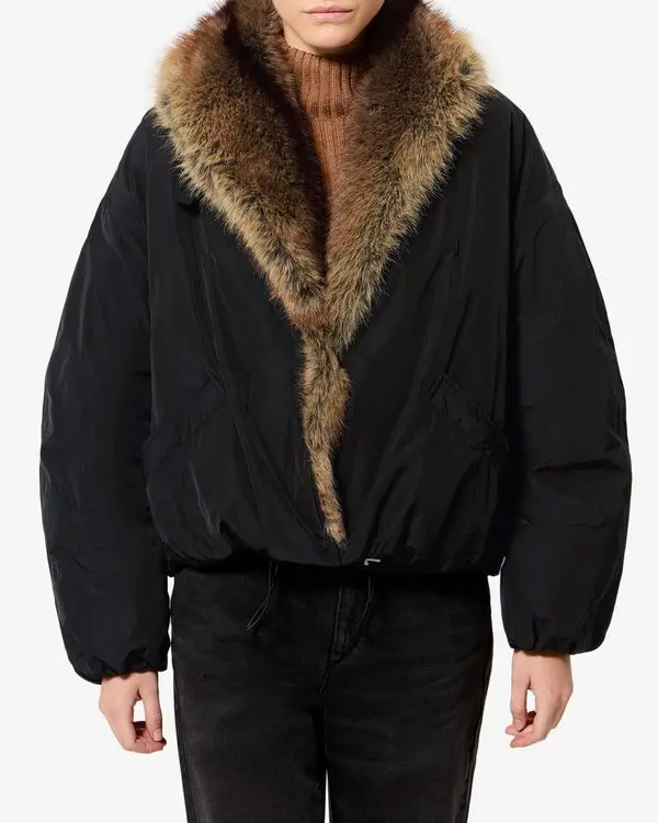 Isabel Marant Étoile Reversible Parka With Faux Fur Collar