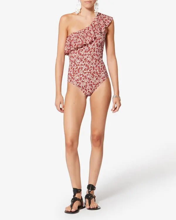 Isabel Marant Étoile Sicilya Swimsuit - Red