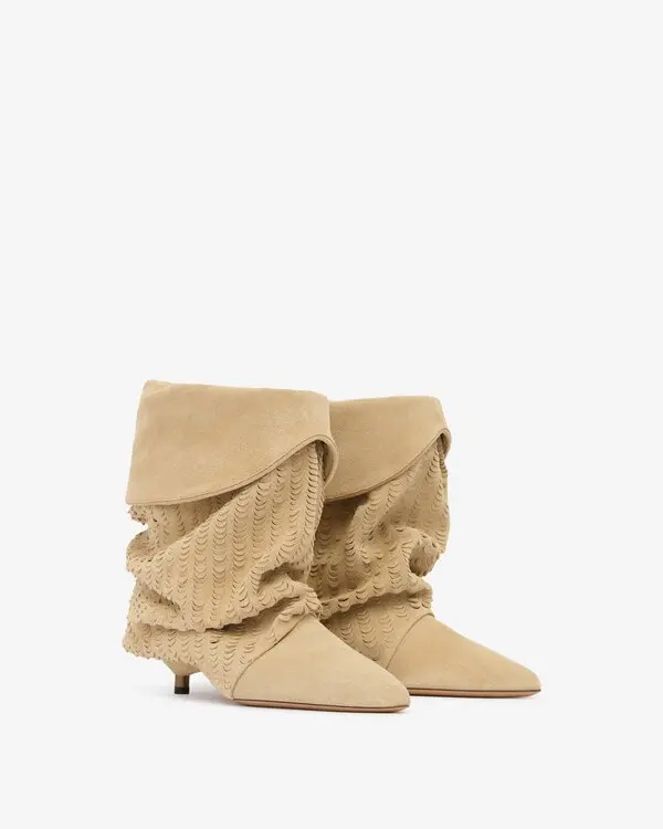 Isabel Marant Étoile Edrik Boots - Deep Beige