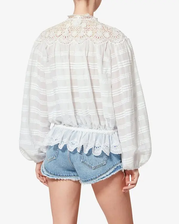 ETOILE Polly Top - White