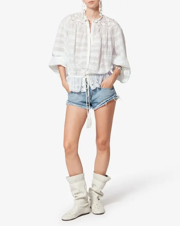 ETOILE Polly Top - White