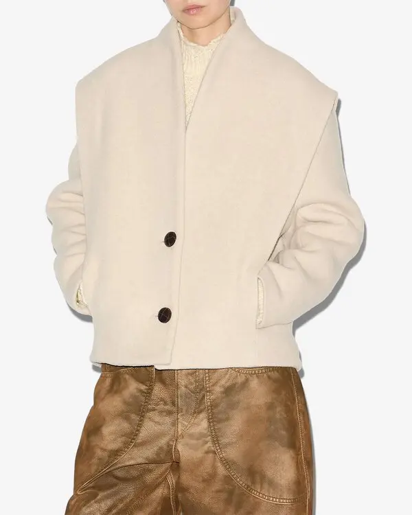 Isabel Marant Étoile Dyogo Coat - Ecru