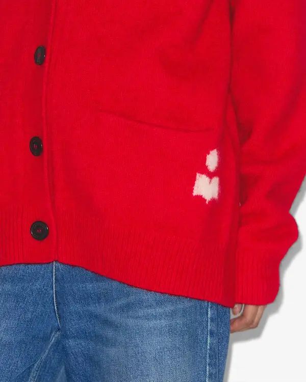 ETOILE Eborah Cardigan - Red