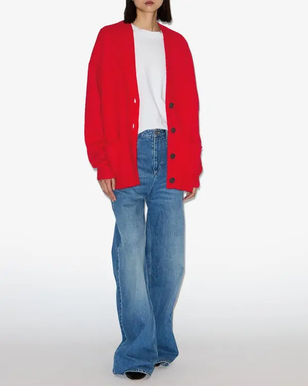 ETOILE Eborah Cardigan - Red
