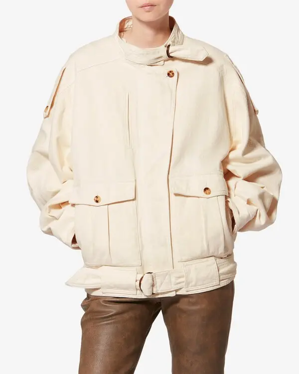 Isabel Marant Étoile Isalya Jacket - Ecru