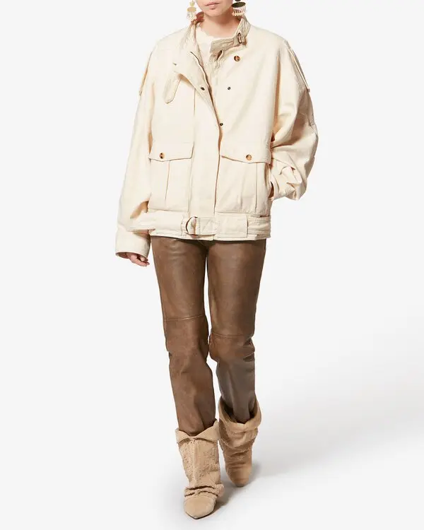 Isabel Marant Étoile Isalya Jacket - Ecru