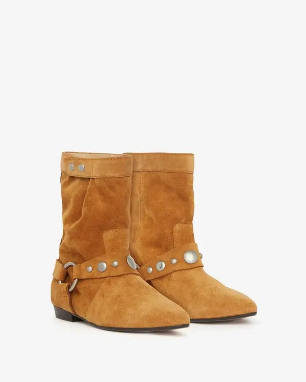 Isabel Marant Étoile Stania Print Suede Boots