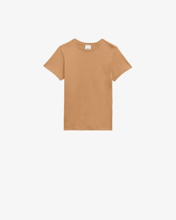 Isabel Marant Étoile Zafferh T-shirt - Camel