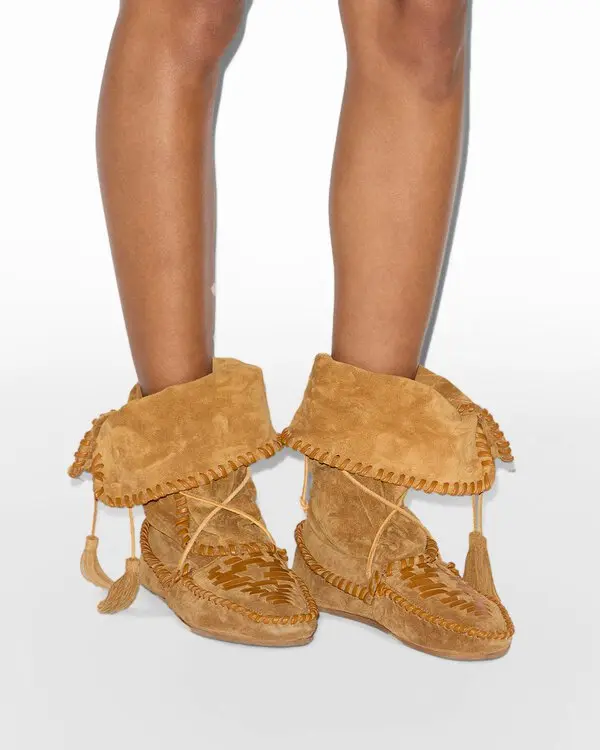 Isabel Marant Étoile Winki Boots - Cognac