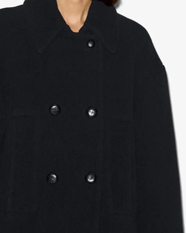 Isabel Marant Étoile Fiby Coat - Black