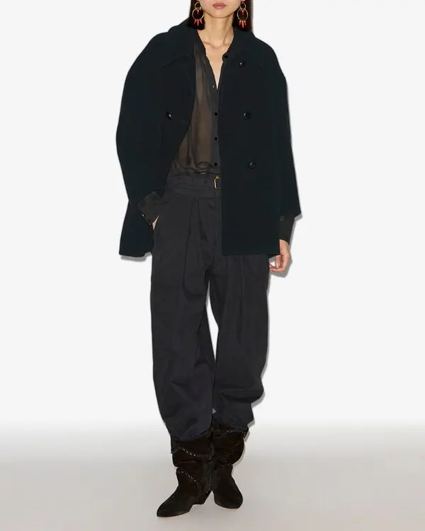 Isabel Marant Étoile Fiby Coat - Black