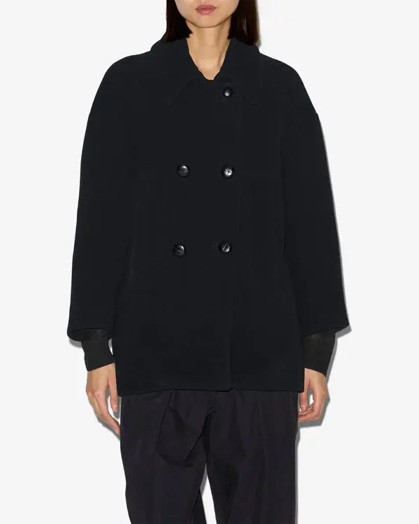 Isabel Marant Étoile Fiby Coat - Black