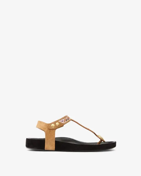 Isabel Marant Étoile Enore Sandals - Cognac