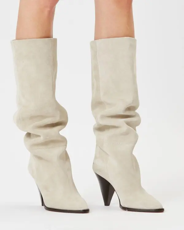 Isabel Marant Étoile Ririo Boots - Chalk