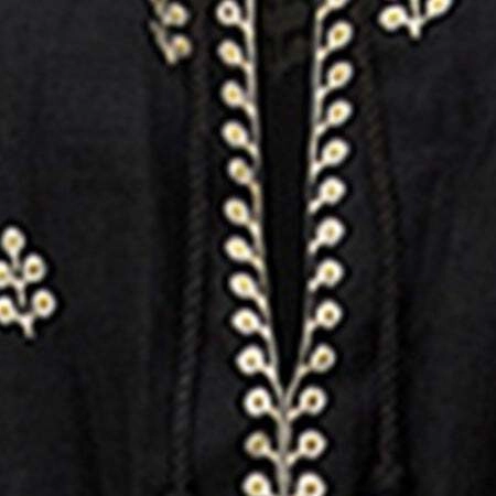 Isabel Marant Étoile Rodilia Embroidered Tussar Silk Tunic Dress