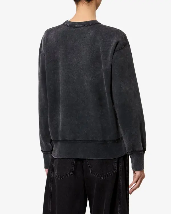 ETOILE Cotton Fleece Sweatshirt - Black