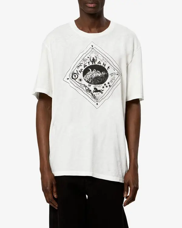 Isabel Marant Étoile Hiroe Tee Shirt - Ecru