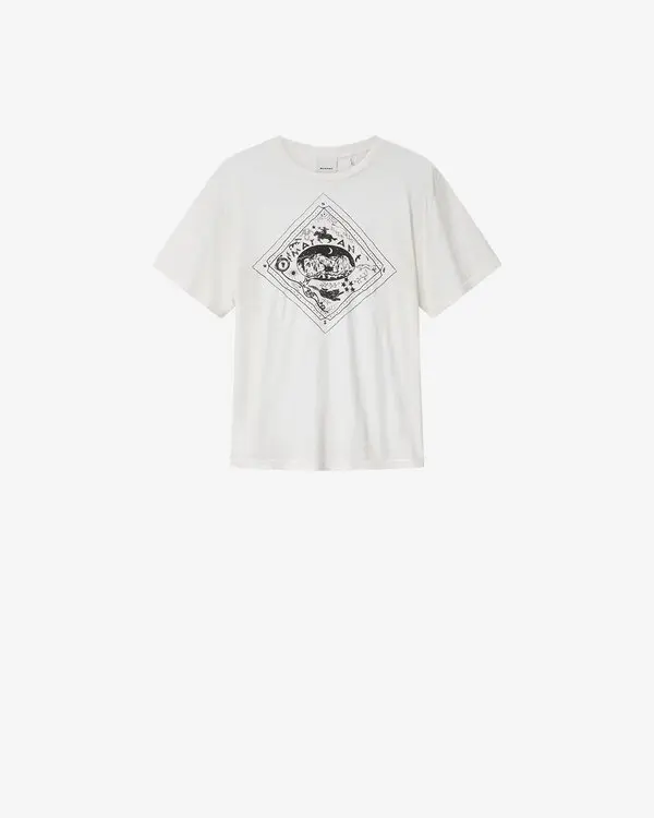 Isabel Marant Étoile Hiroe Tee Shirt - Ecru