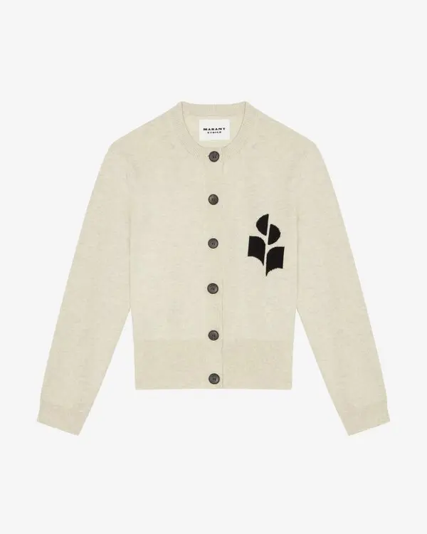 ETOILE Newton Cardigan - Light Gray